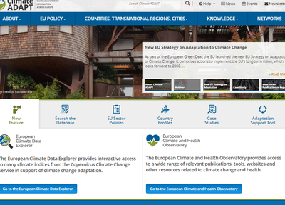 Aligning Climate-ADAPT with the 2021 EU Adaptation Policy Context ...