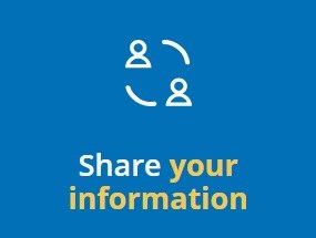 share your information